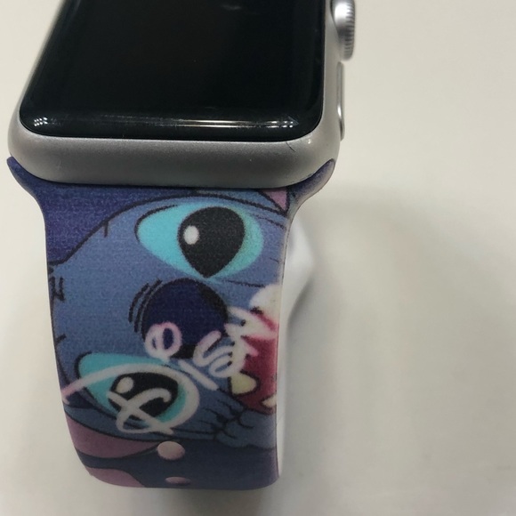 Disney | Accessories | 42mm44mm Disney Stitch Apple Watch Band Ml ...